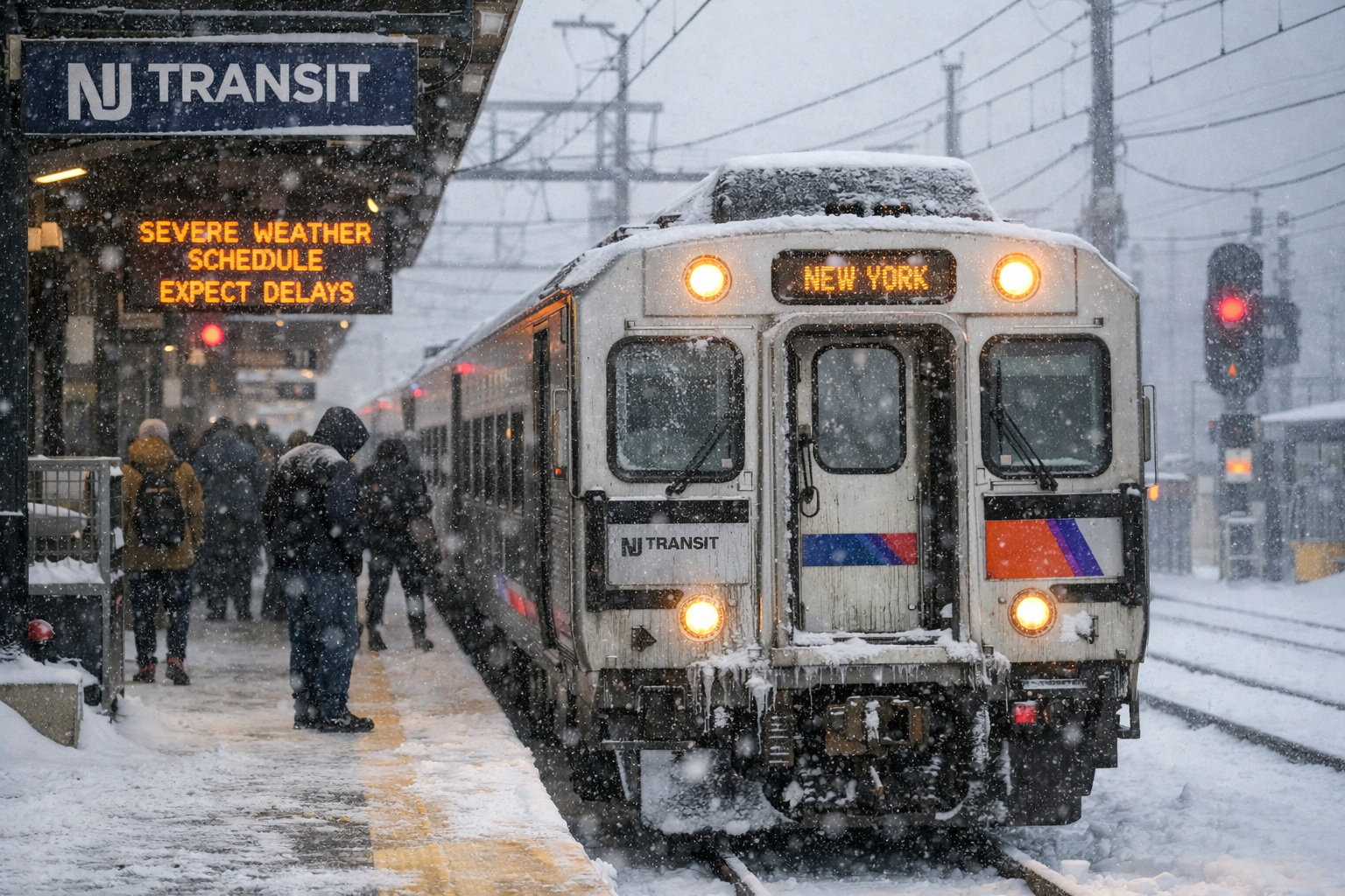 NJ Transit Updates: Delays Today & Winter Storm Schedule (Jan 2026)